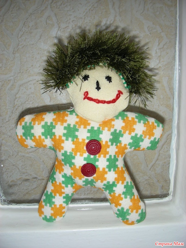 Зеленый человечек - Игрушки своими руками - Страна Мам