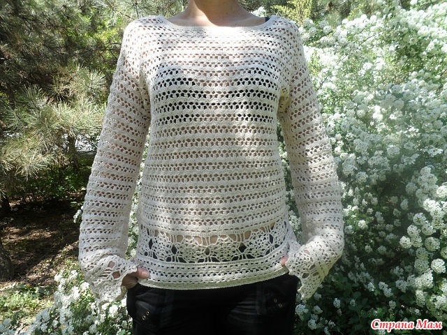 Кофта крючком - Страна Мам