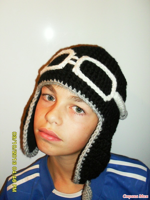 . Мой авиатор ))) - В.Г.У. - Вязаные Головные Уборы - Страна Мам