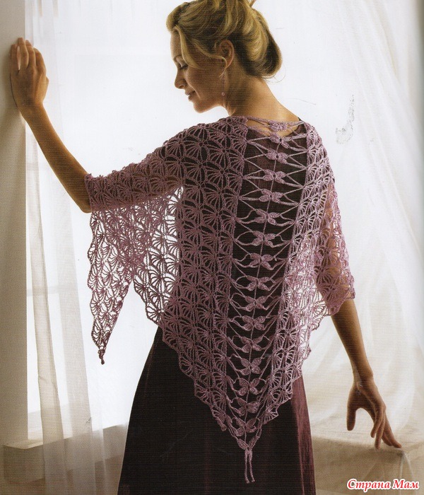 Шаль. - Вязание - Страна Мам
