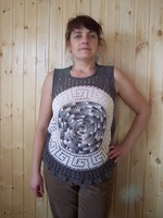 Топ с меандром (крючком) - Вязание - Страна Мам