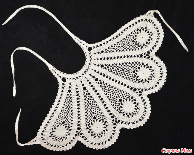 Пляжный белый топик - передник - Вязание для детей - Страна Мам