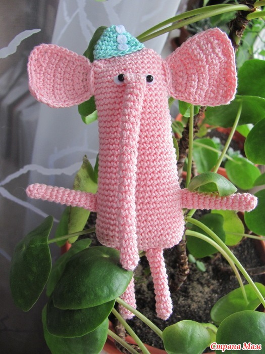 Слон Аркадий в моем исполнении (с описанием) - Вязание - Страна Мам