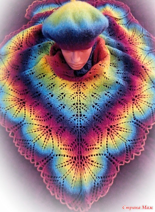 Шаль и берет из Кауни - Вязание - Страна Мам