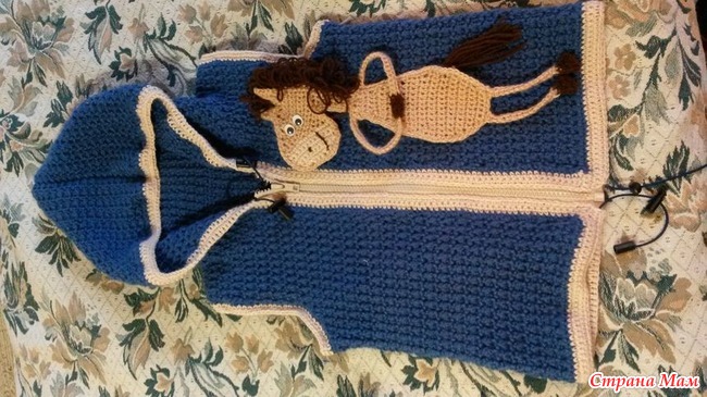 Жилетка с капюшоном для мальчика - Вязание - Страна Мам